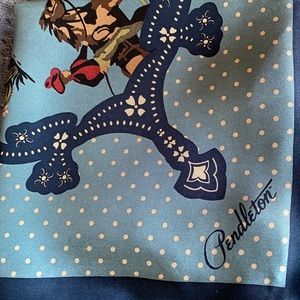 Pendleton | Accessories | Pendleton Scarf Desert Riders Bluethe Bold ...